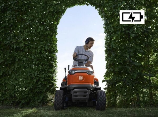 Akku-Rasentraktor Husqvarna TS 100i Elektro mit Batterie Antrieb kaufen